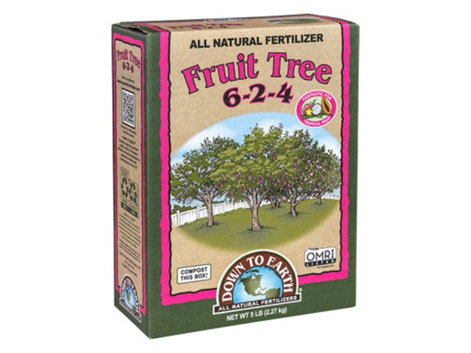 Fruit Tree (6-2-4) Organic Fertilizer, 5 lbs. – Cricket Hill Garden