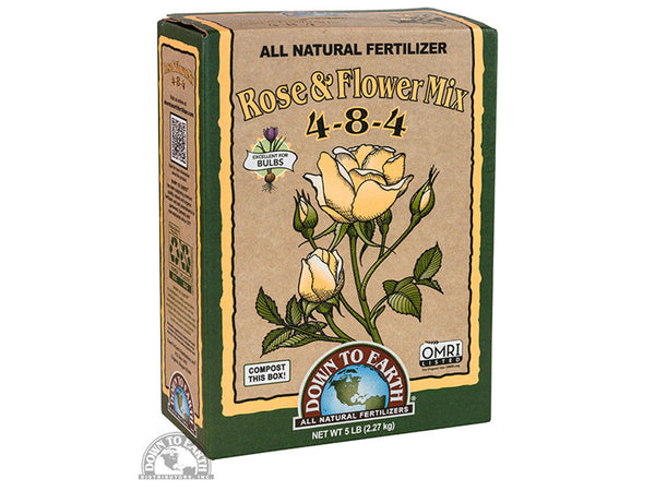 Soil Amendment, Rose & Flower (4-8-4) Organic Fertilizer, 5lbs ...